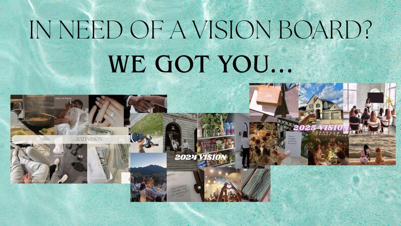 Digital Vision Board - We Do It for You! - Manifestation - Visual ...