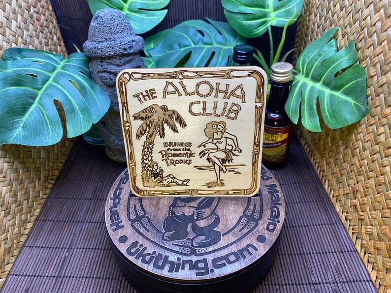 The Vintage Tiki Coaster Collection No. 1 - Etsy