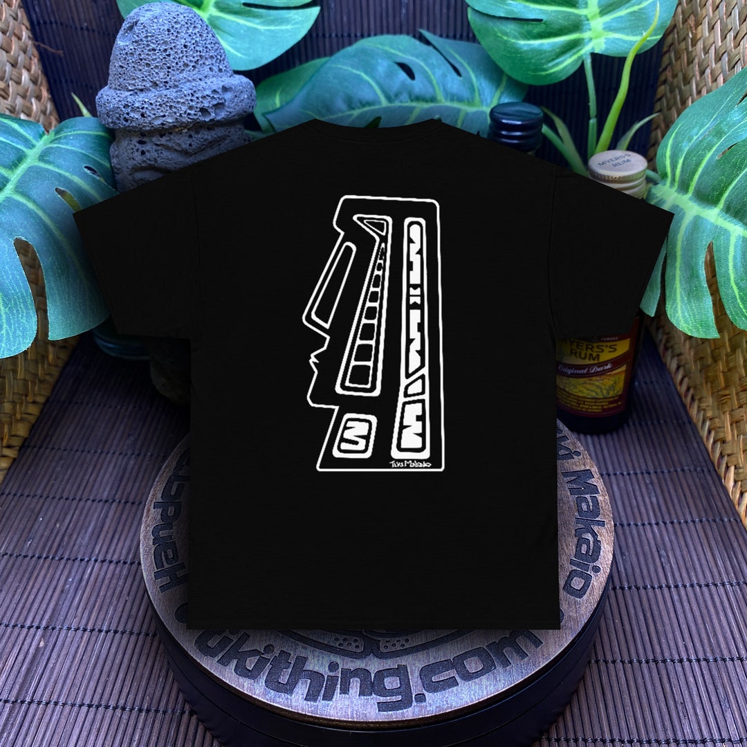 Tiki Makaio's Moai No.1 With Big Design on Front and Back - Etsy