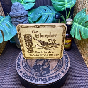 The Vintage Tiki Coaster Collection No. 1 - Etsy