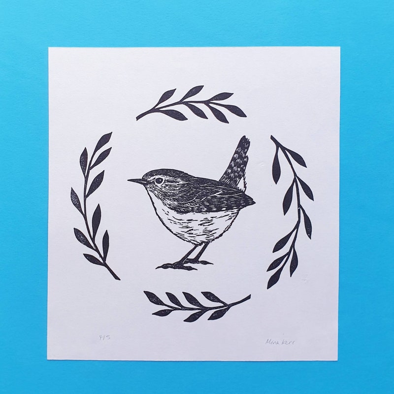 Wren Print - Etsy