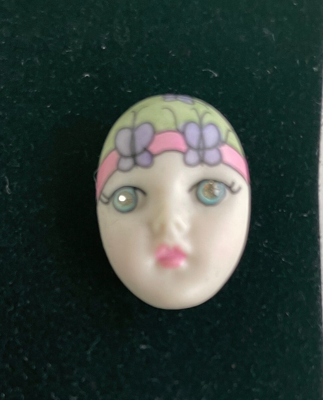 Roaring 20s ADAGIO Face Pin BUTTERFLY Charms Your Heart With Aurora ...