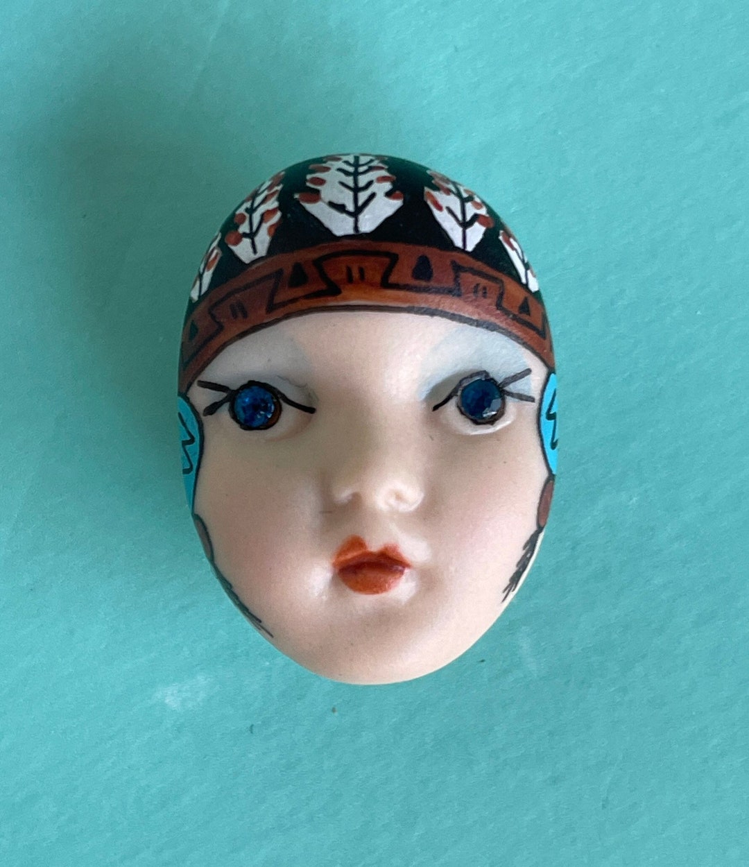 SIOUX Inspired ADAGIO Face Pin by Native American Tribe Belief in ...