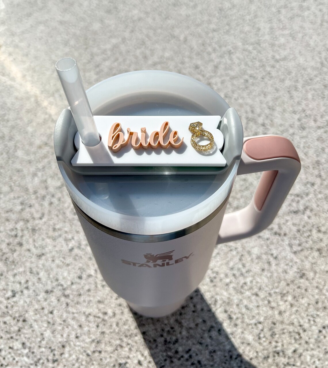 Wifey or Bride Stanley Name Plate - Etsy