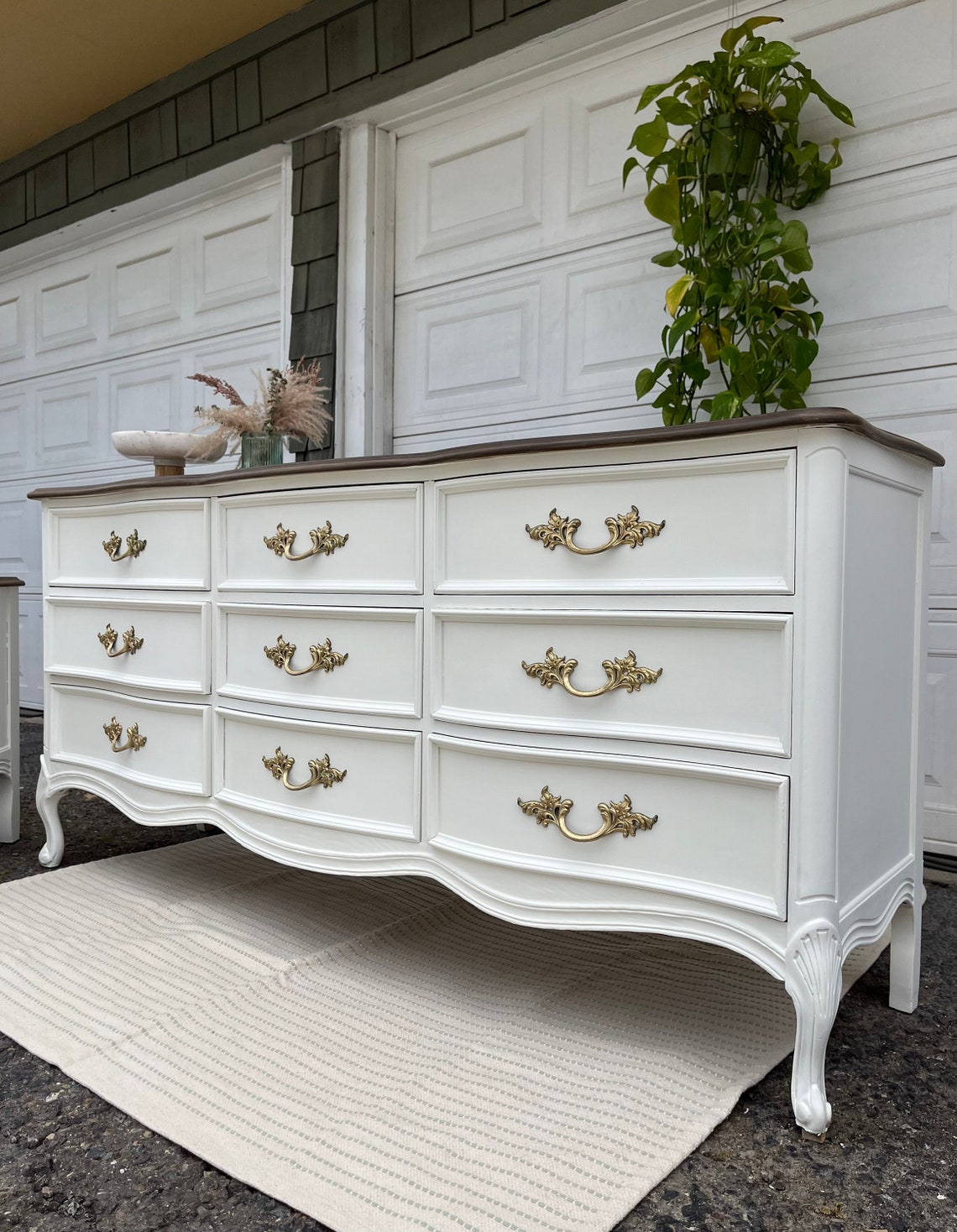 Soldredesigned Vintage Dixie French Provincial Dresser and Two ...