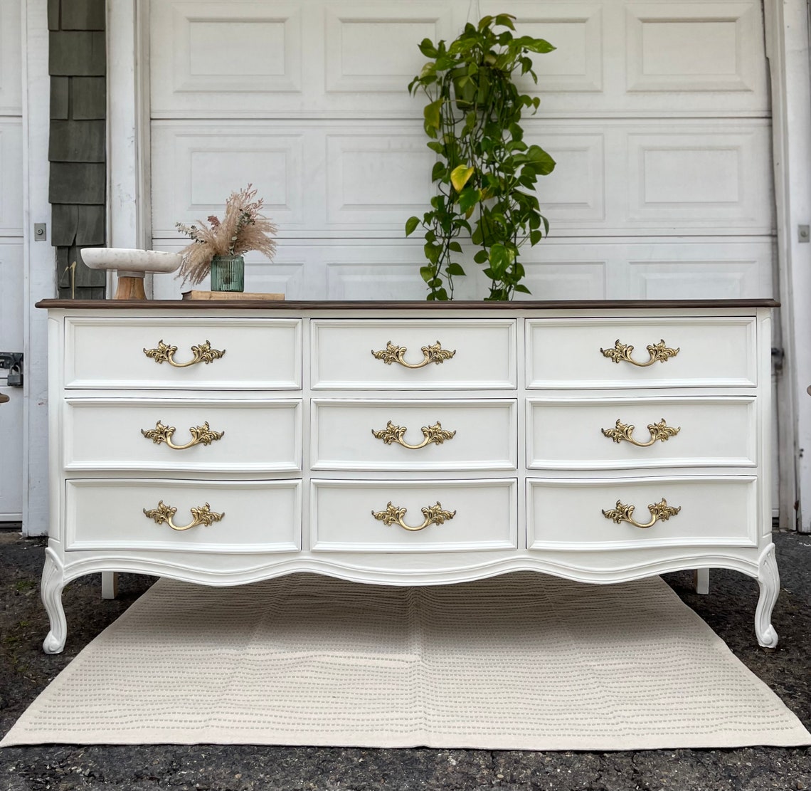 Soldredesigned Vintage Dixie French Provincial Dresser and Two ...