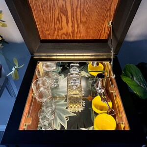 SOLD** · Vintage Phonograph Cabinet- One of a Kind Art Deco Bar or ...