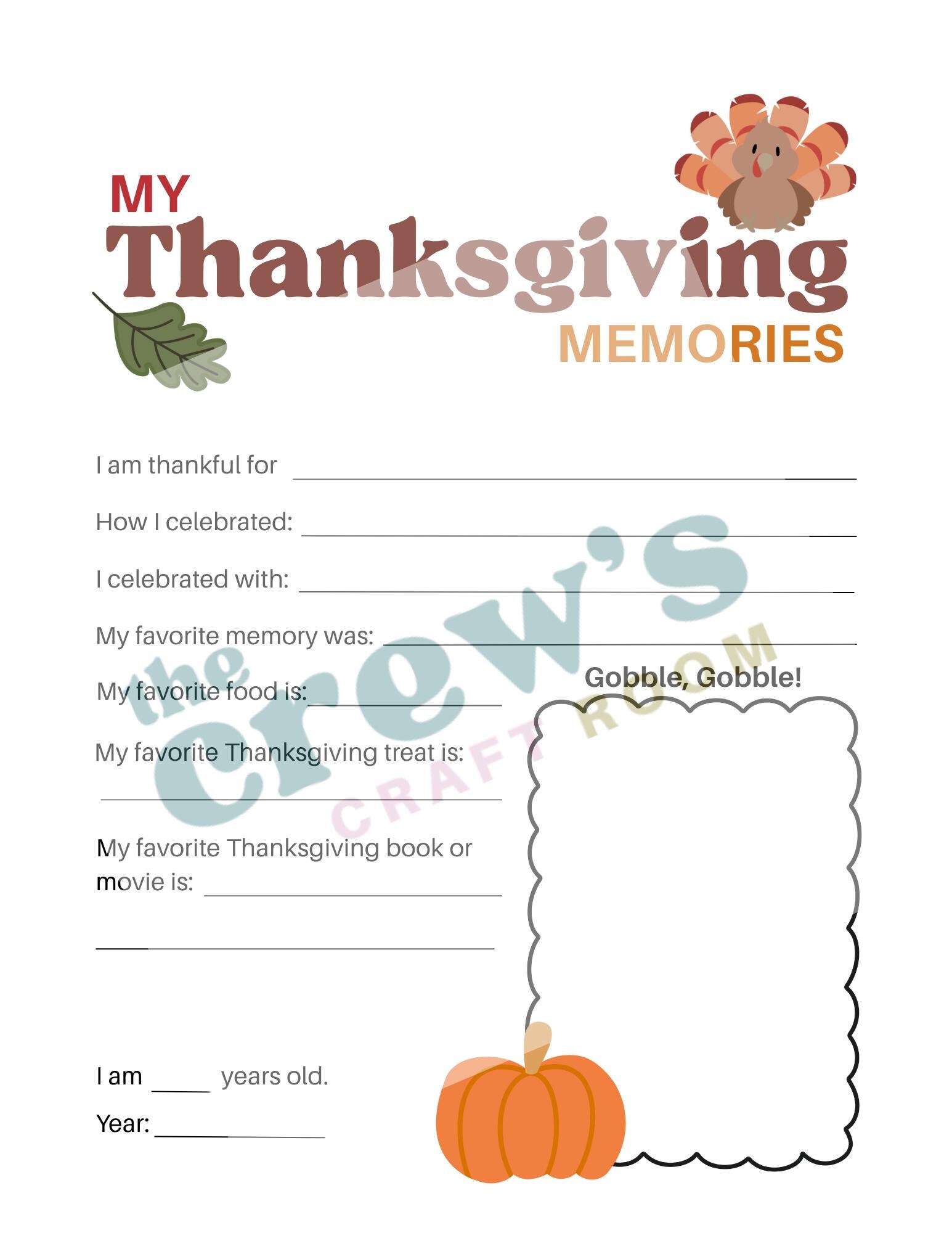 November Activity Bundle | Coloring and Learning Pages | Activities ...