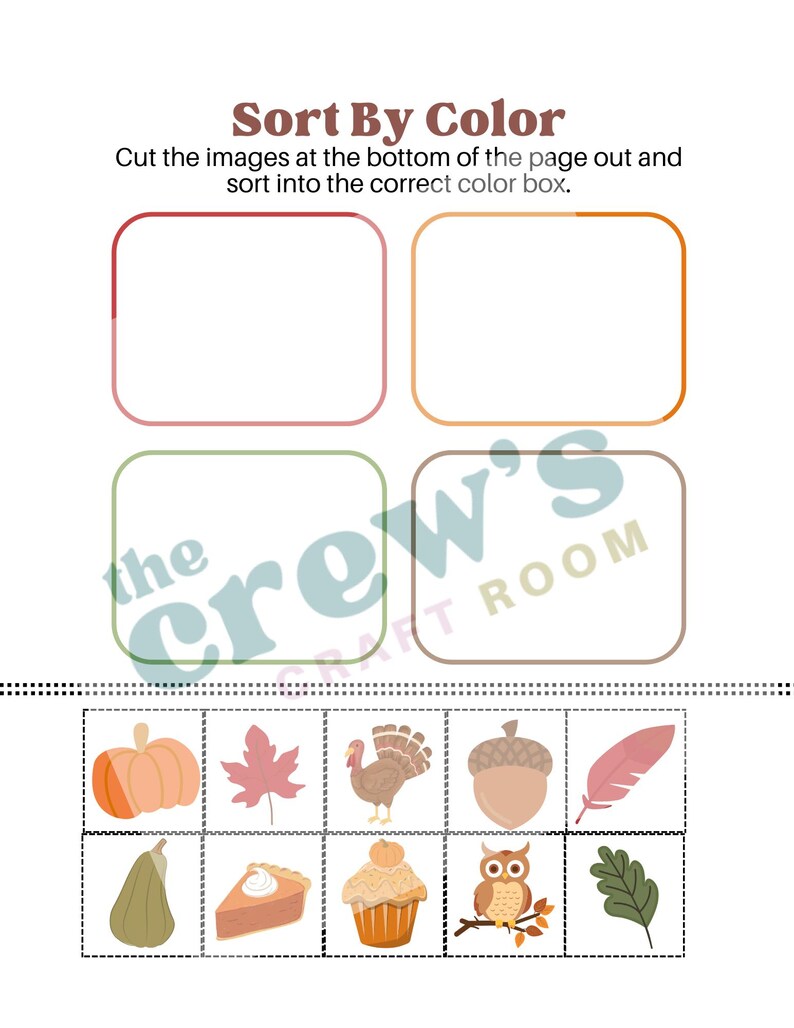 November Activity Bundle | Coloring and Learning Pages | Activities ...