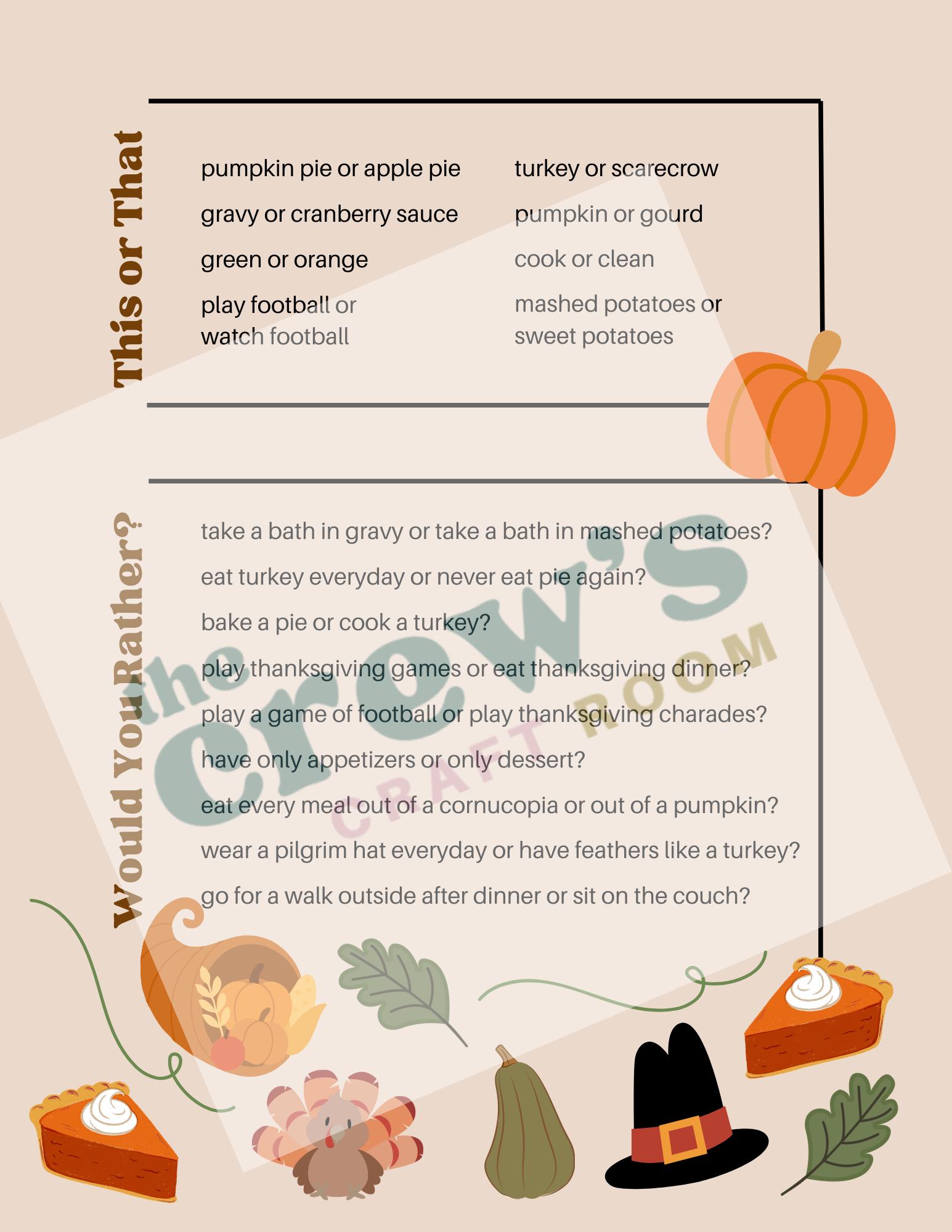 November Activity Bundle | Coloring and Learning Pages | Activities ...