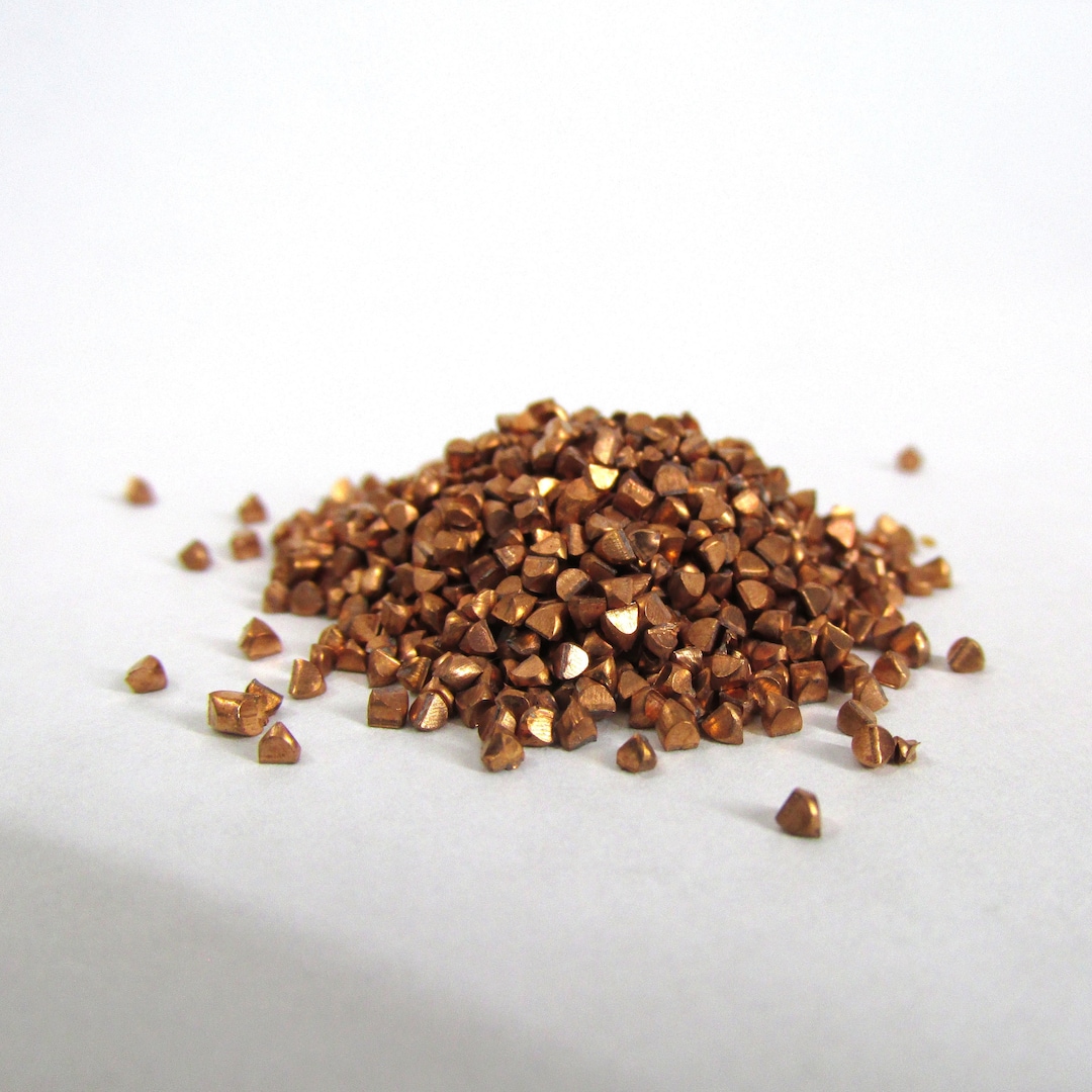 Large Copper Chips Grains Granules for Decorative, Display, Jewellery ...