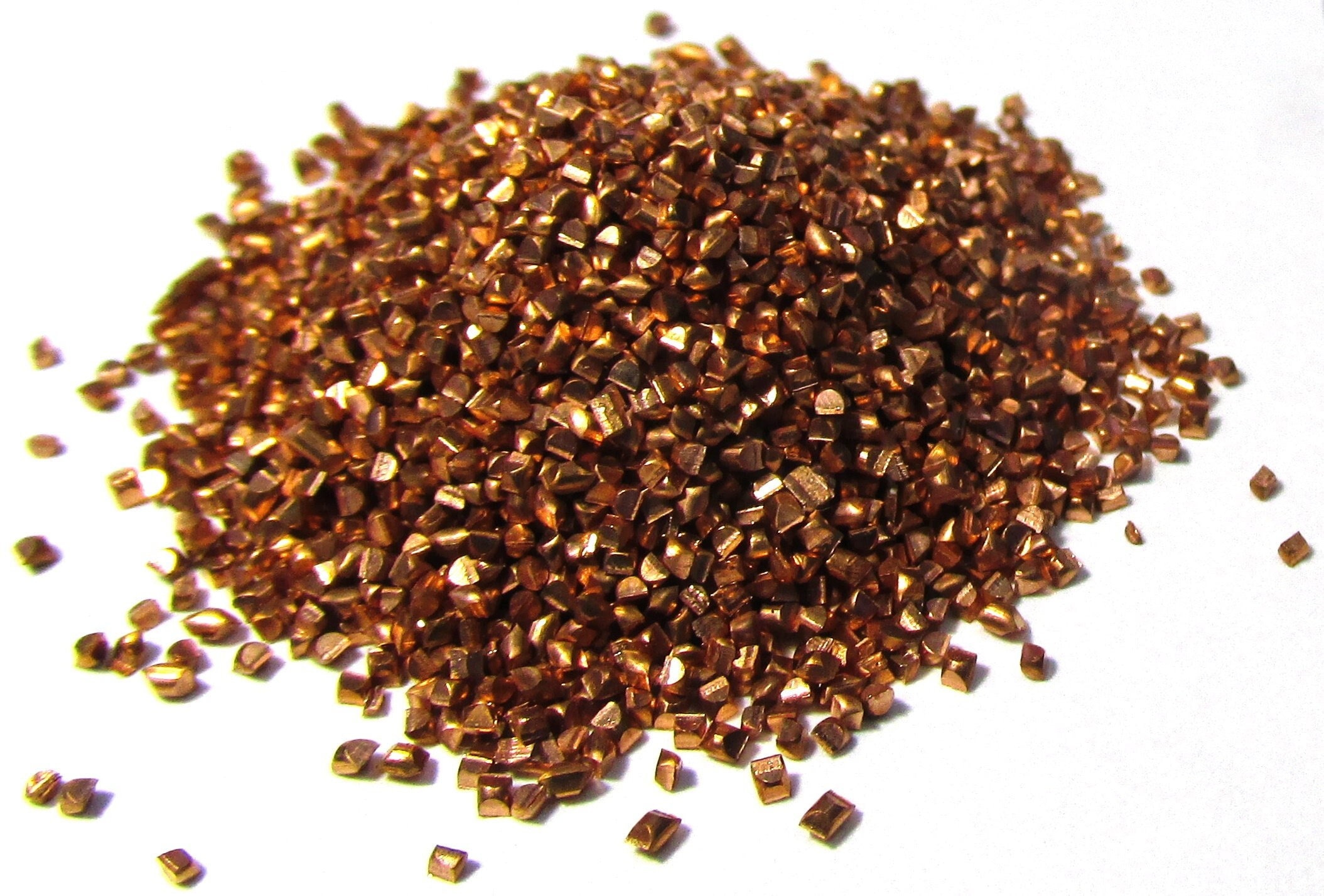 Medium Copper Chips Grains Granules for Decorative, Display, Jewellery ...