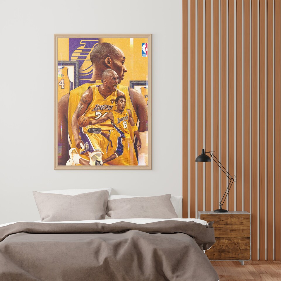 Kobe Bryant Poster, Kobe Bryant, Dunk Poster, Basketball Poster sold by ...