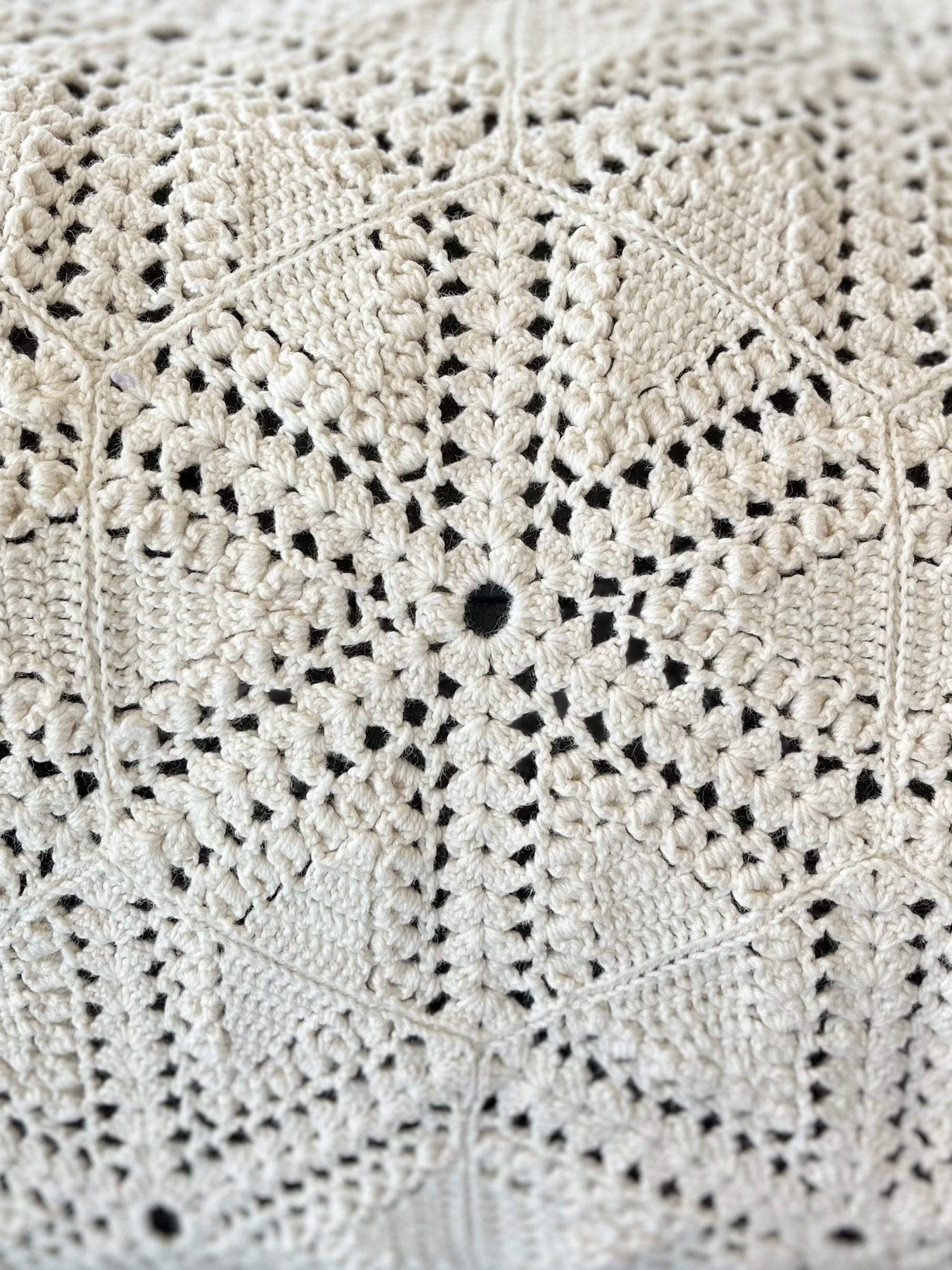 Hand Crocheted Twin Bedspread - Etsy