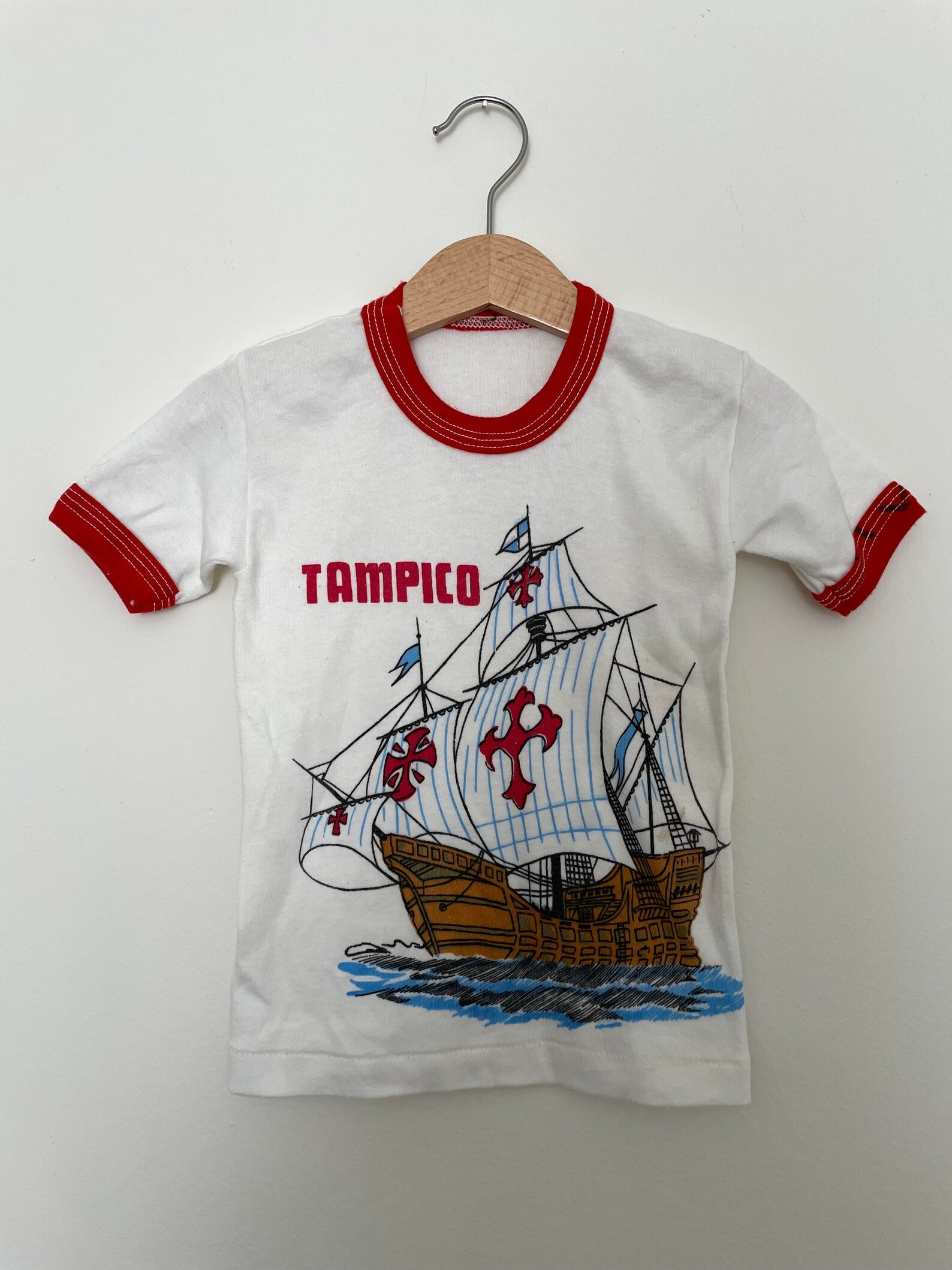 Vintage 1970s or 80s Ringer T - Etsy