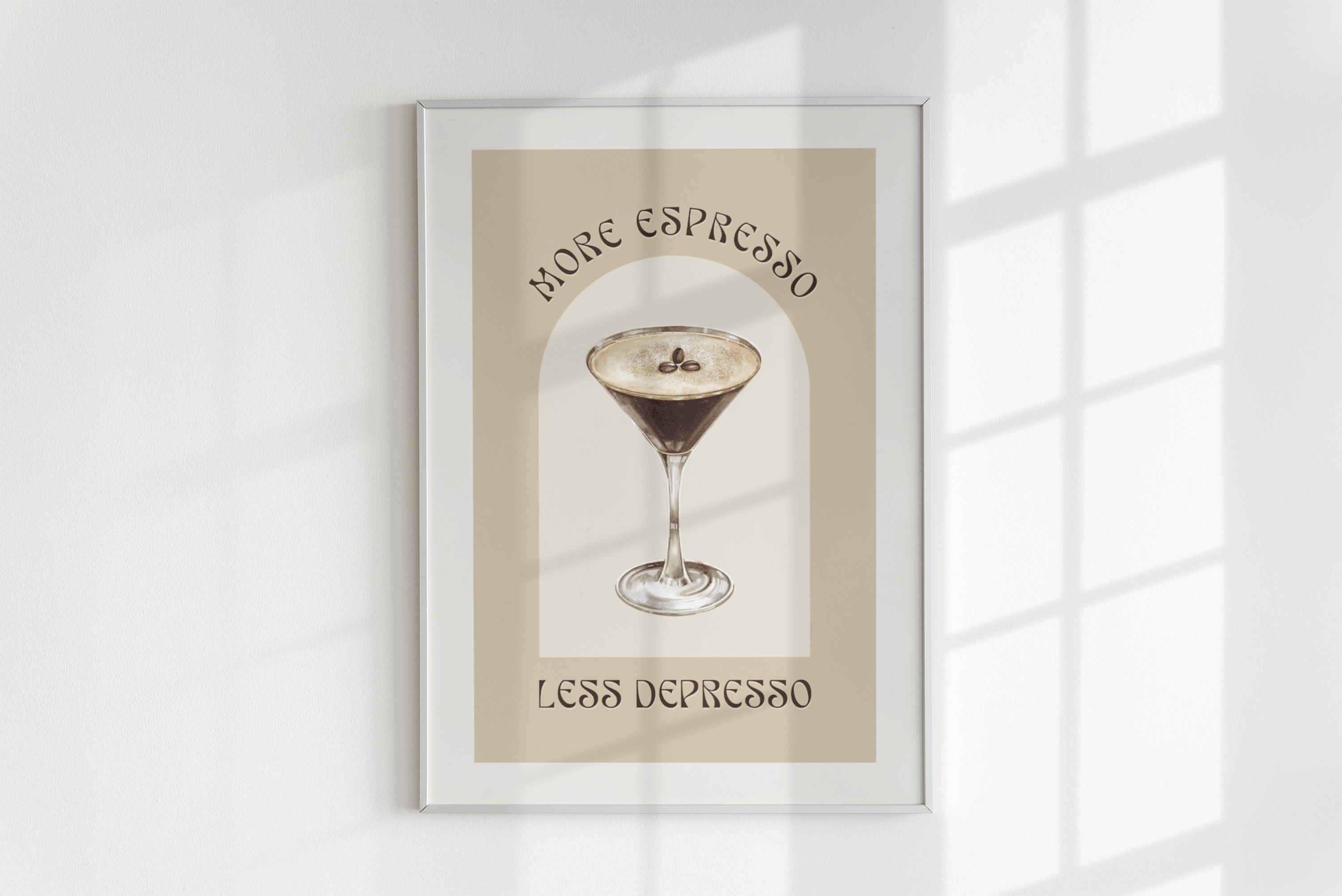 Espresso Martini Print Espresso Martini Poster Bar Cart Art Retro ...