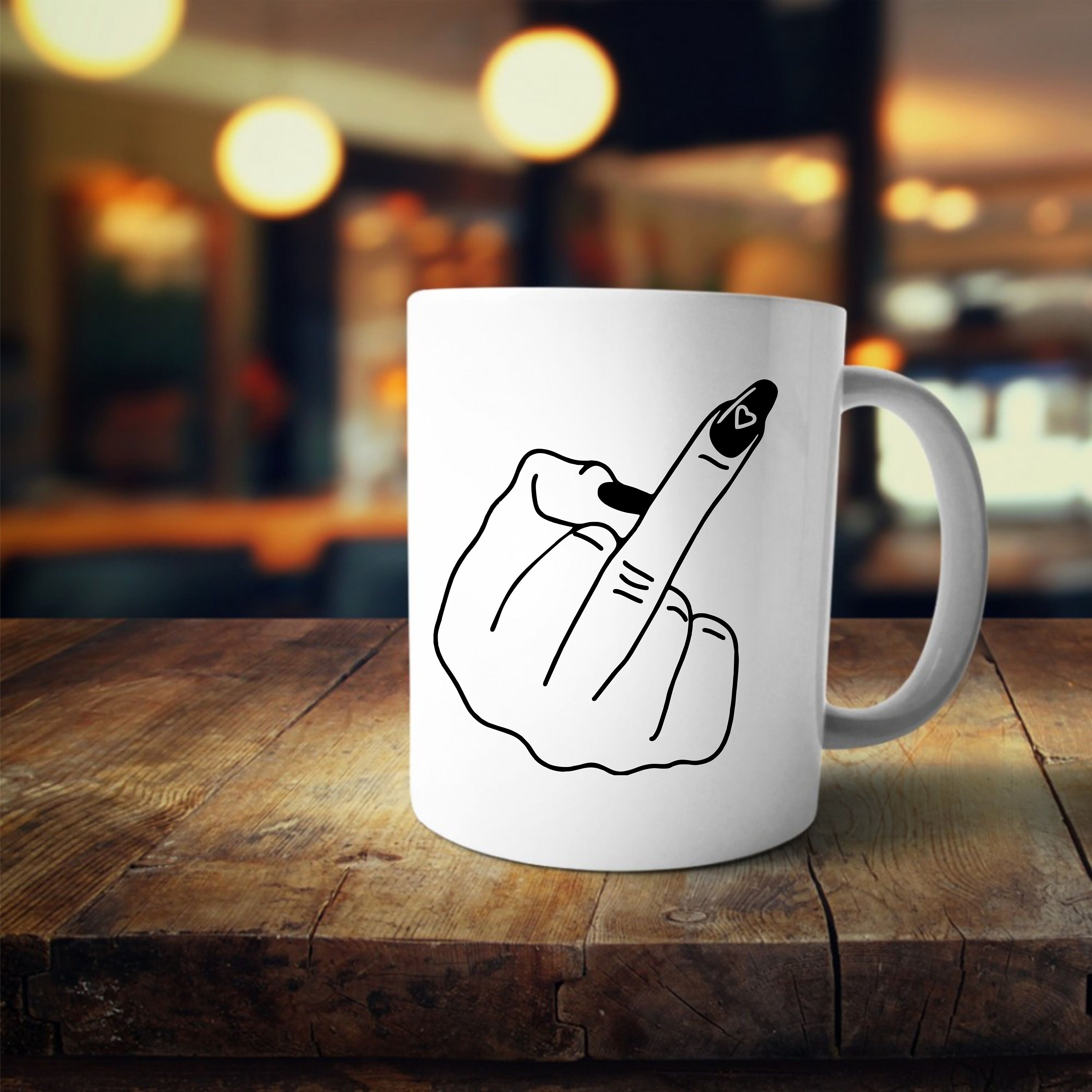 Female Middle Finger Silhouette Svg Girl Power Hand Sign - Etsy Canada