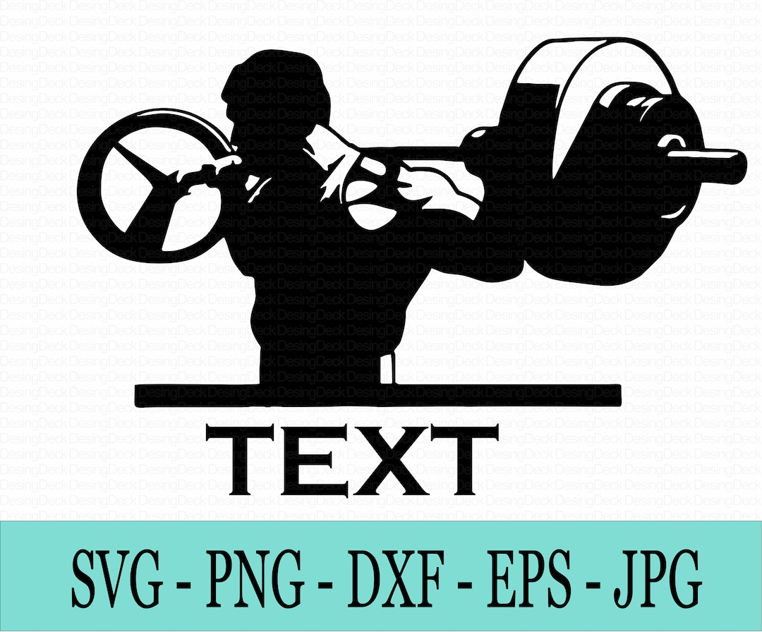 GYM SVG, Levantamiento de pesas svg, Cricut, Clipart, Crossfit svg ...