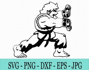 Street Fighter Svg - Etsy