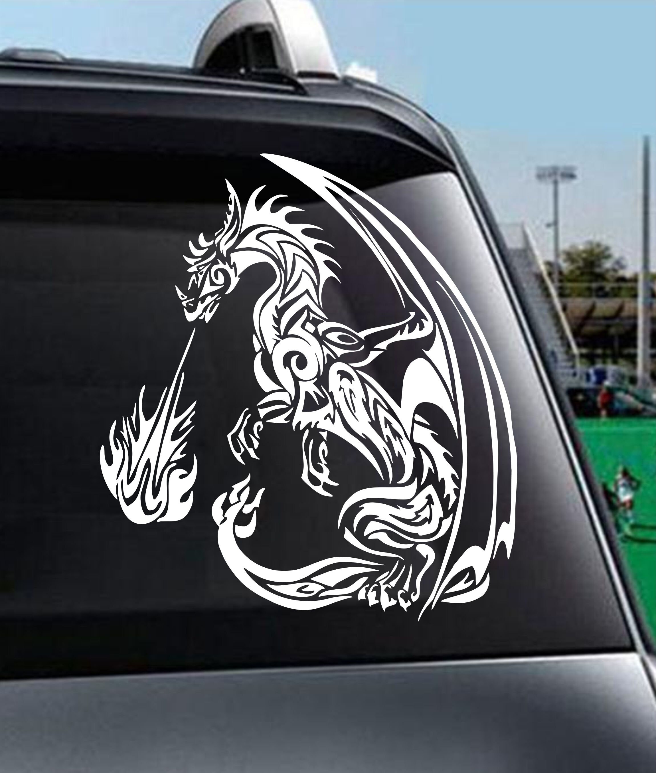 Winged Dragon SVG: Car Decal, Mug Print (digital Download) - Etsy