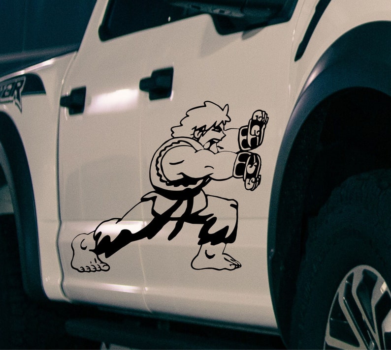 Street Fighter Svg Vinyl Stickers Car Home Designs Birthday - Etsy