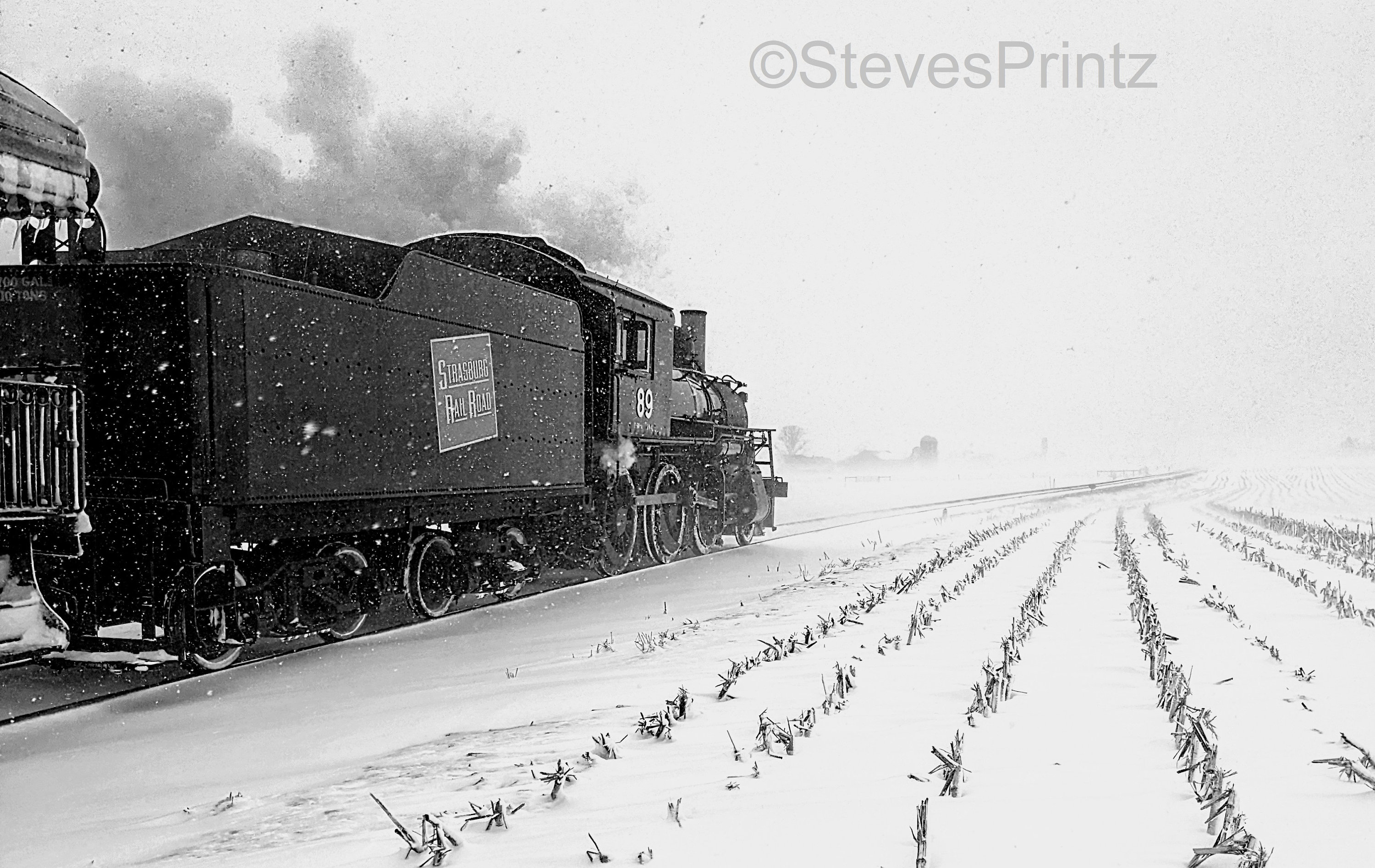 Art & Collectibles Canadian National #89 Steam & Snow Strasburg Rail ...