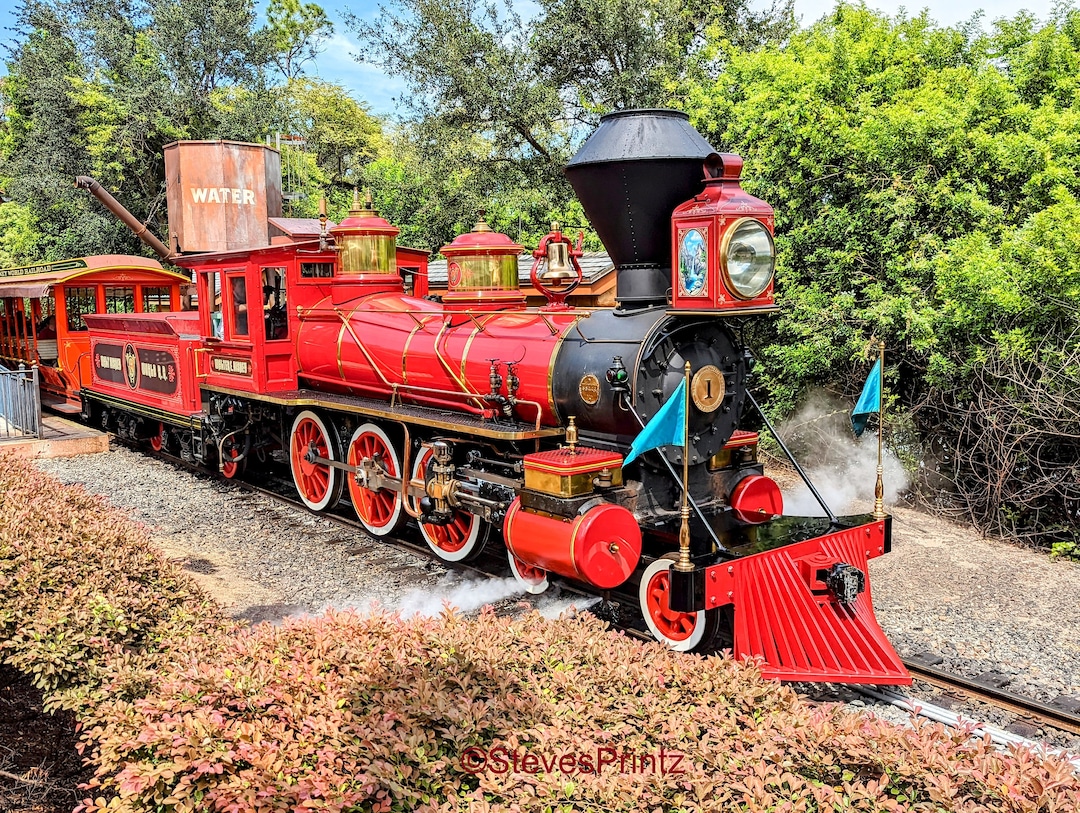 Disney Trains Walter E. Disney Walt Disney World Rail Road - Etsy