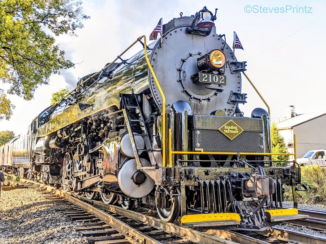 Reading & Northern - T-1 #2102 - Reading Outer Station - Etsy