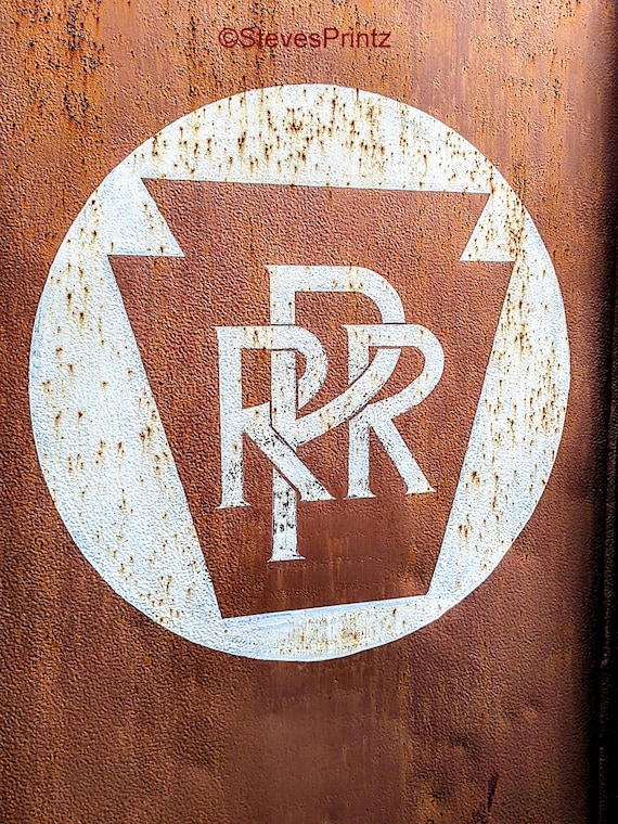 Pennsylvania Rail Road Keystone Emblem - Etsy