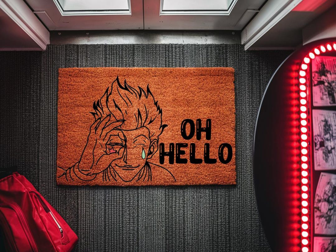 Oh Hello. Gifts for Birthday Gift Outdoor Decor Cool Anime Present ...