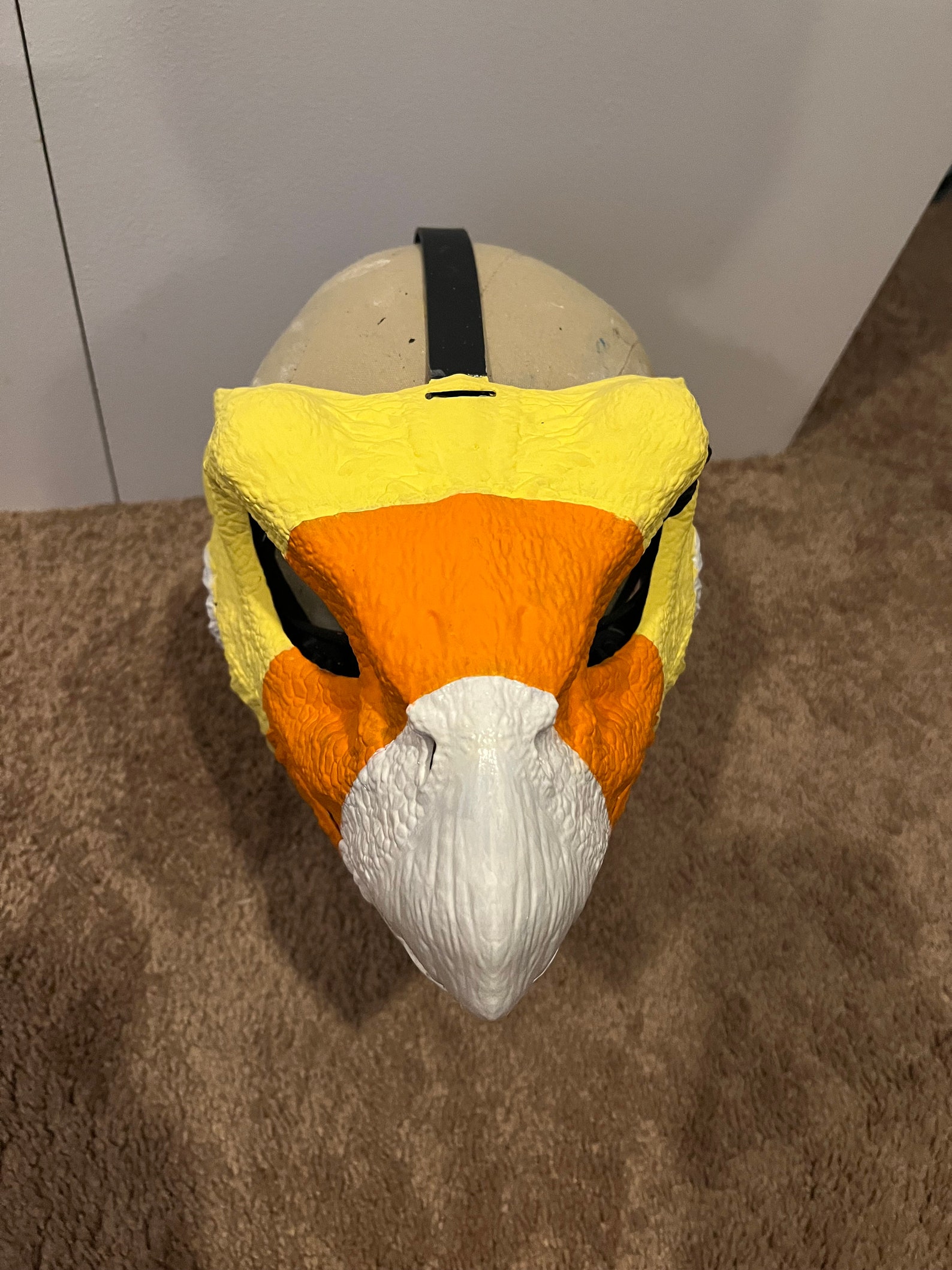 Candy Corn Themed Dinomask - Etsy