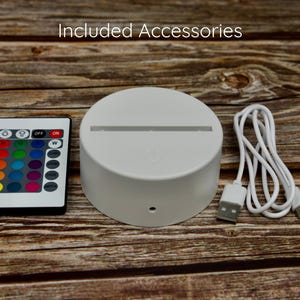 Kangaroo Personalized Acrylic Night Light for Kids, Handmade Engraved ...