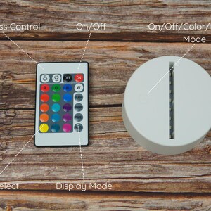 Kangaroo Personalized Acrylic Night Light for Kids, Handmade Engraved ...