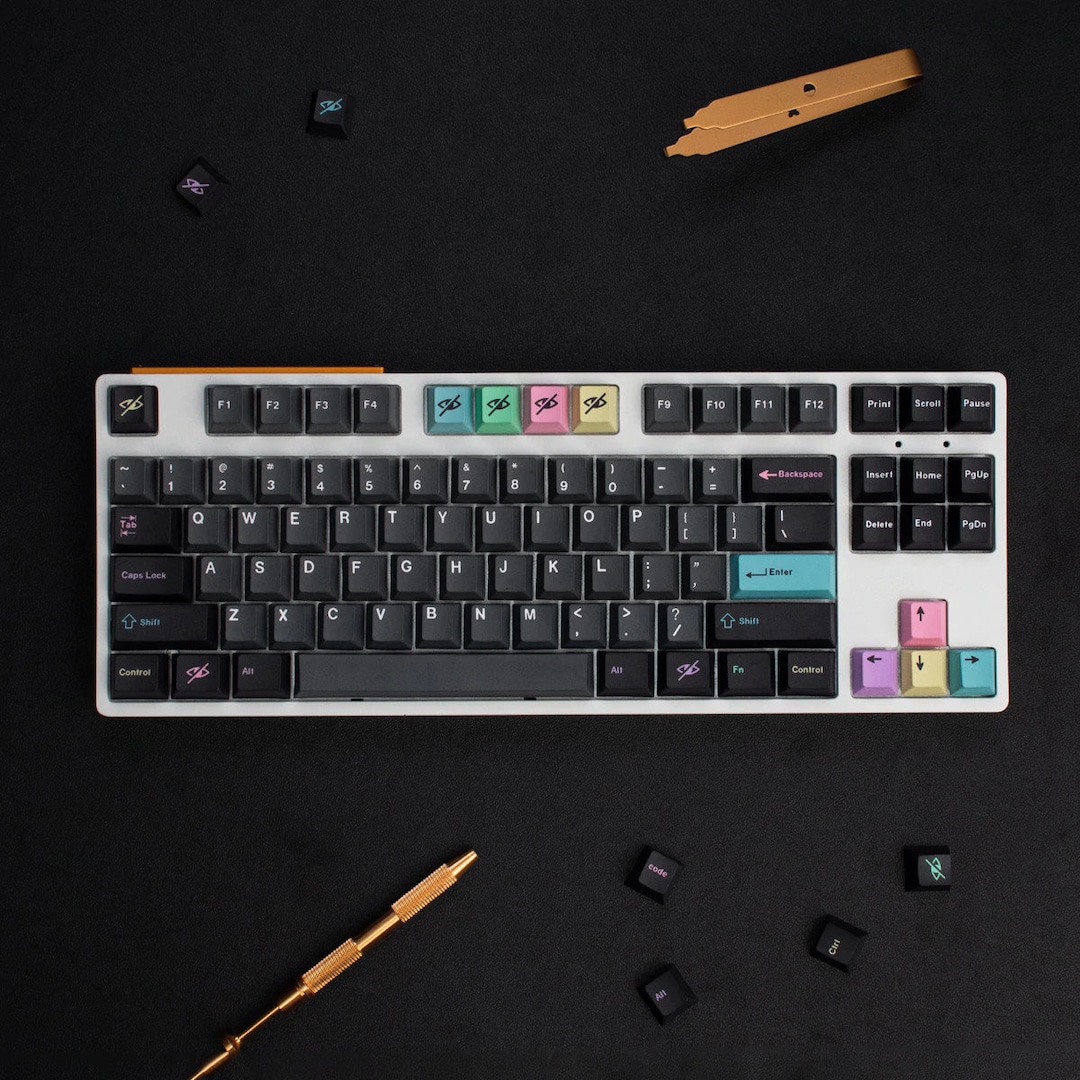 GMK Dracula Clone Keycap Set PBT Dye Sub Cherry Profile - Etsy Hong Kong