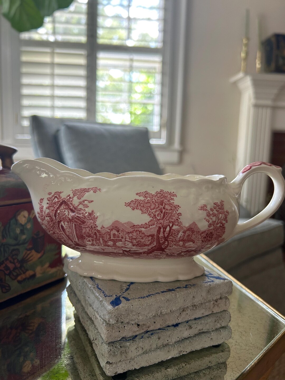 Vintage Taylor Smith Taylor English Abbey Gravy Boat - Etsy