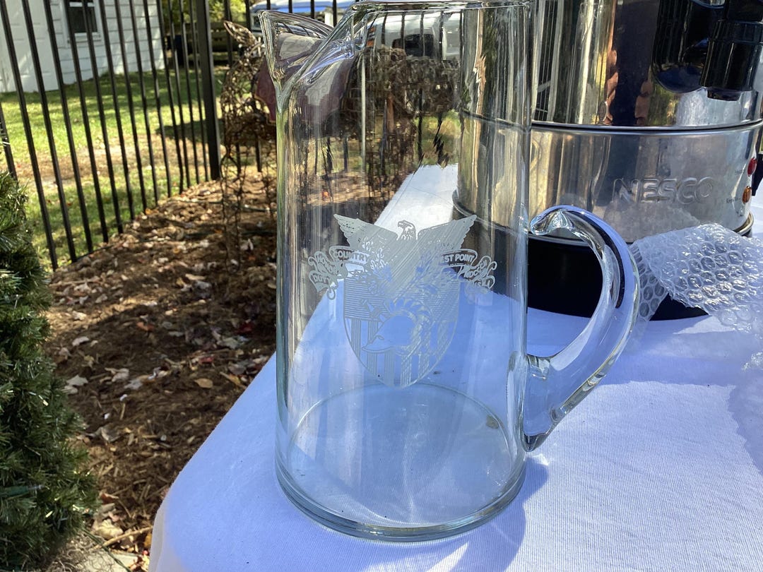 Vintage West Point Pitcher - Etsy