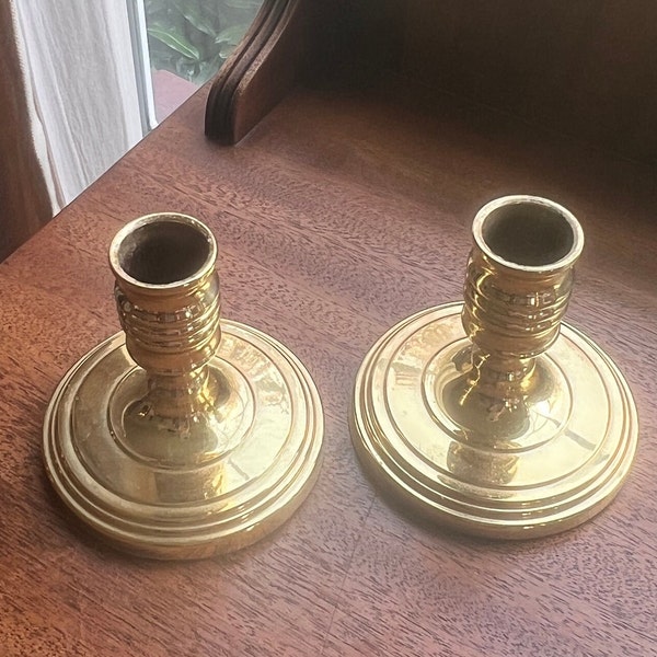Baldwin Brass Candlesticks - Etsy