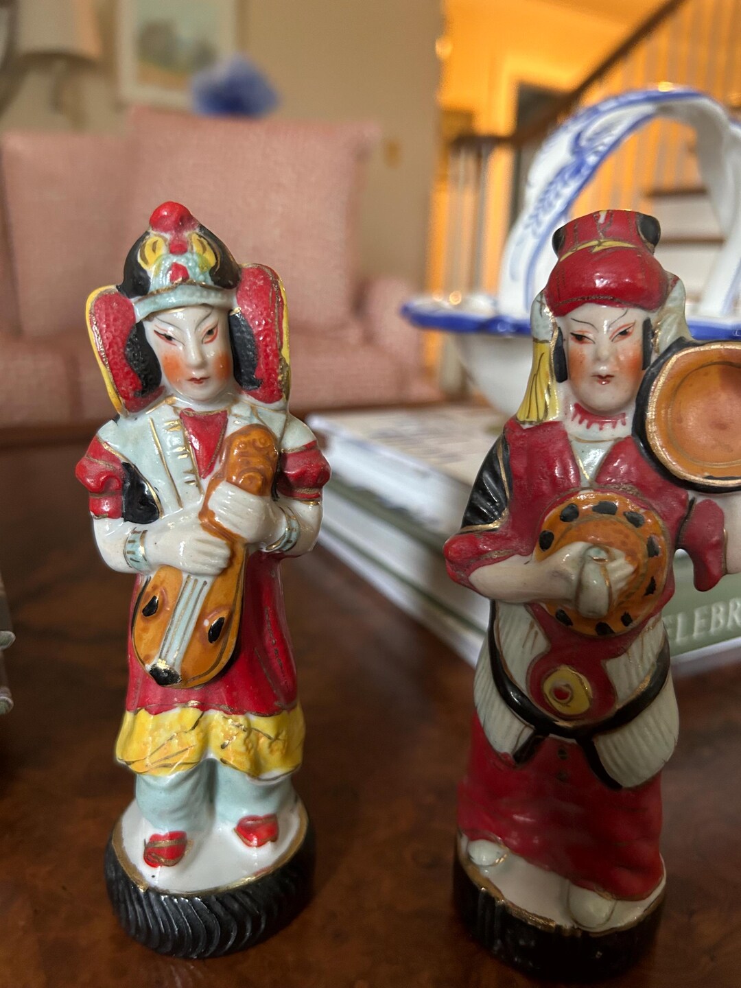 Okada China Man and Woman Figurines, Made in JAPAN - Etsy