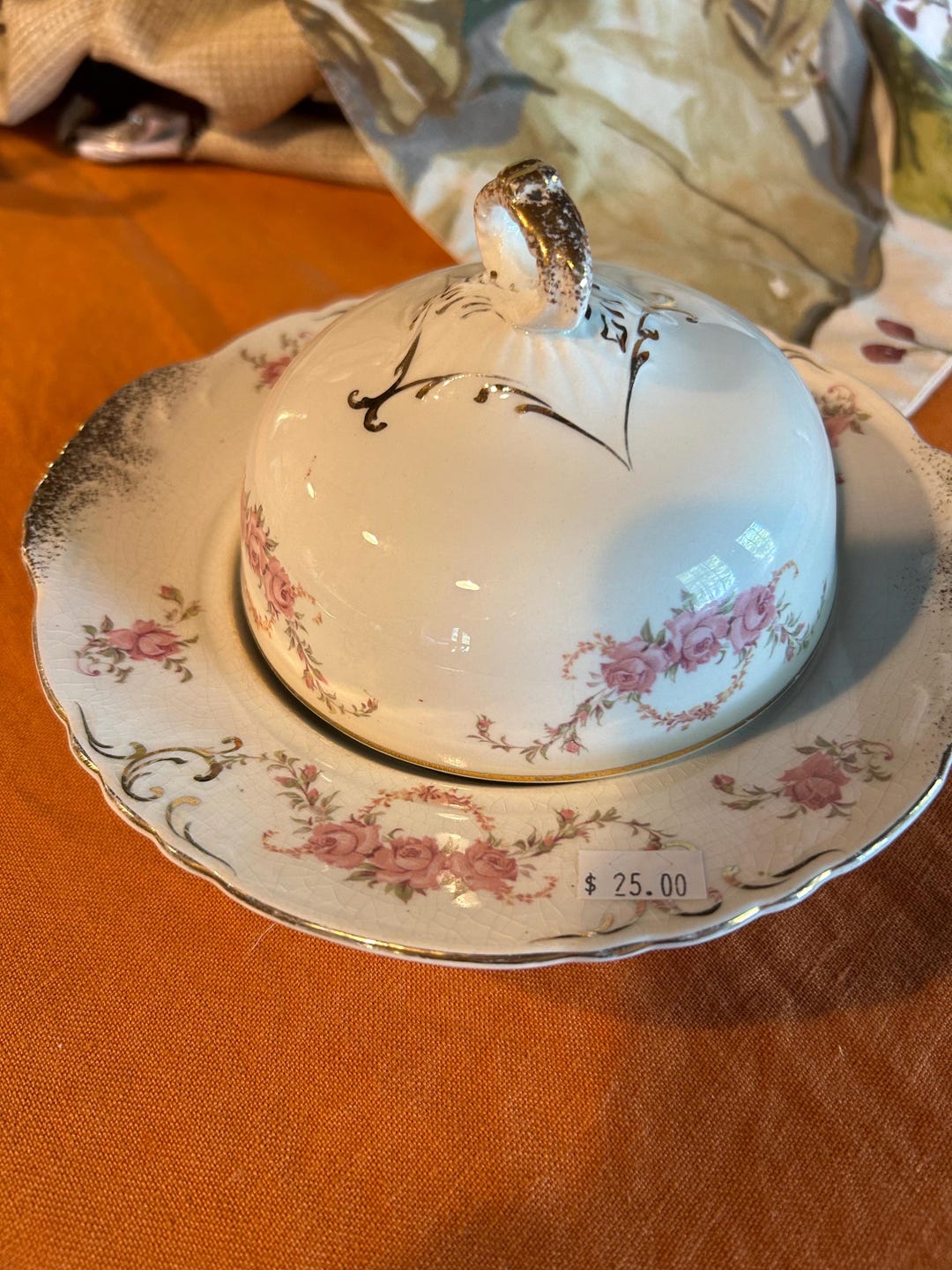 Smith Phillips Covered Butter Dish Semi Porcelain - Etsy