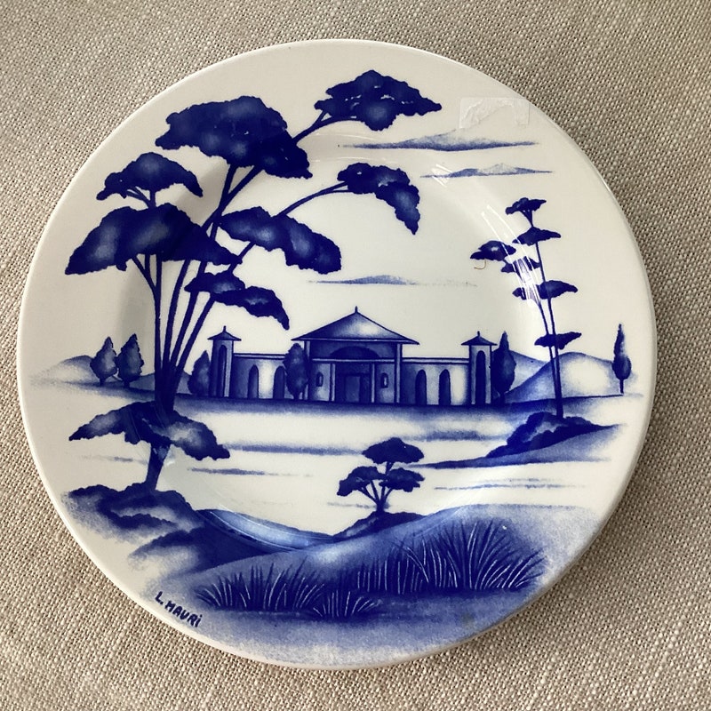 Cobalt Blue Italian Pottery - Etsy
