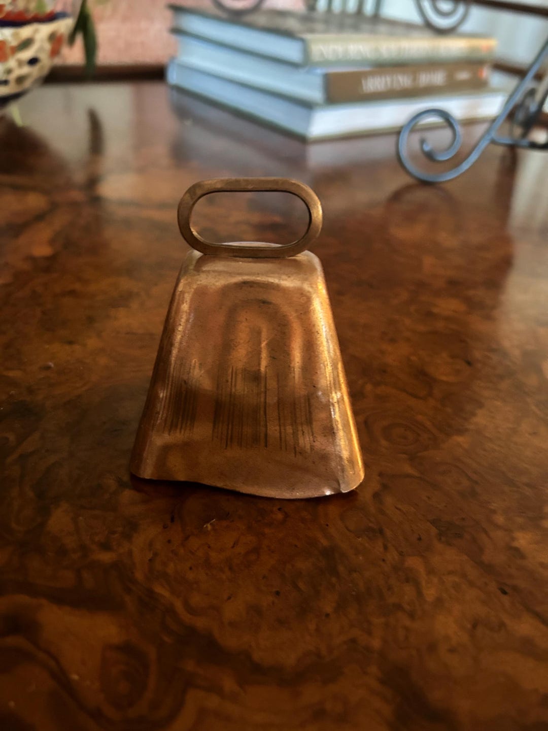 Vintage Copper Cowbell | Mini Farmhouse Bell 3” X 2.5” - Etsy