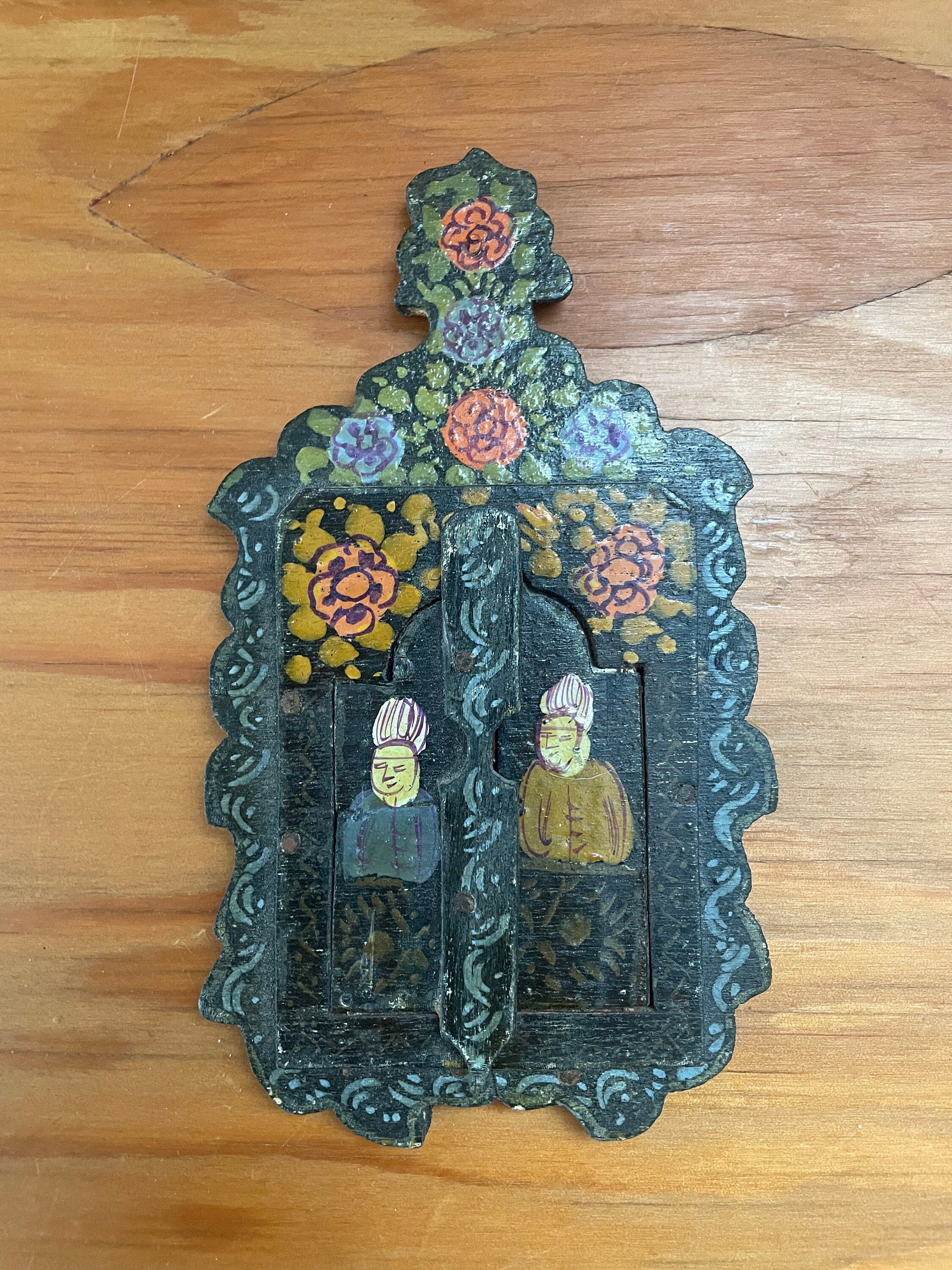 Lovely Miniature Antique Persian Wedding Mirror - Etsy