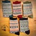 Cozy Nordic-pattern Wool Socks Winter Warmth in Rustic Style - Etsy Canada