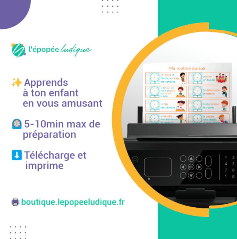 Tableau de routine du soir à imprimer pour enfants de 3 à 6 ans - Etsy ...