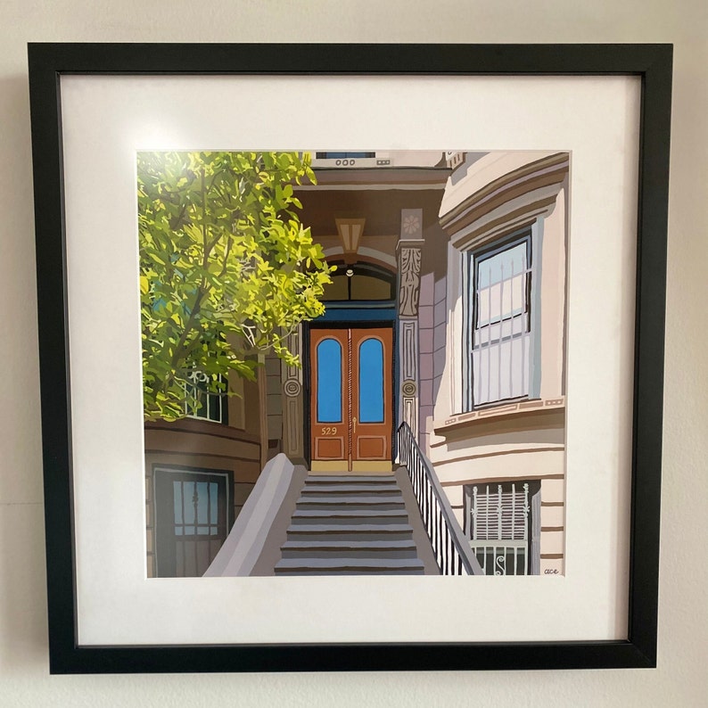 Custom Front Door Digital Portrait - Etsy
