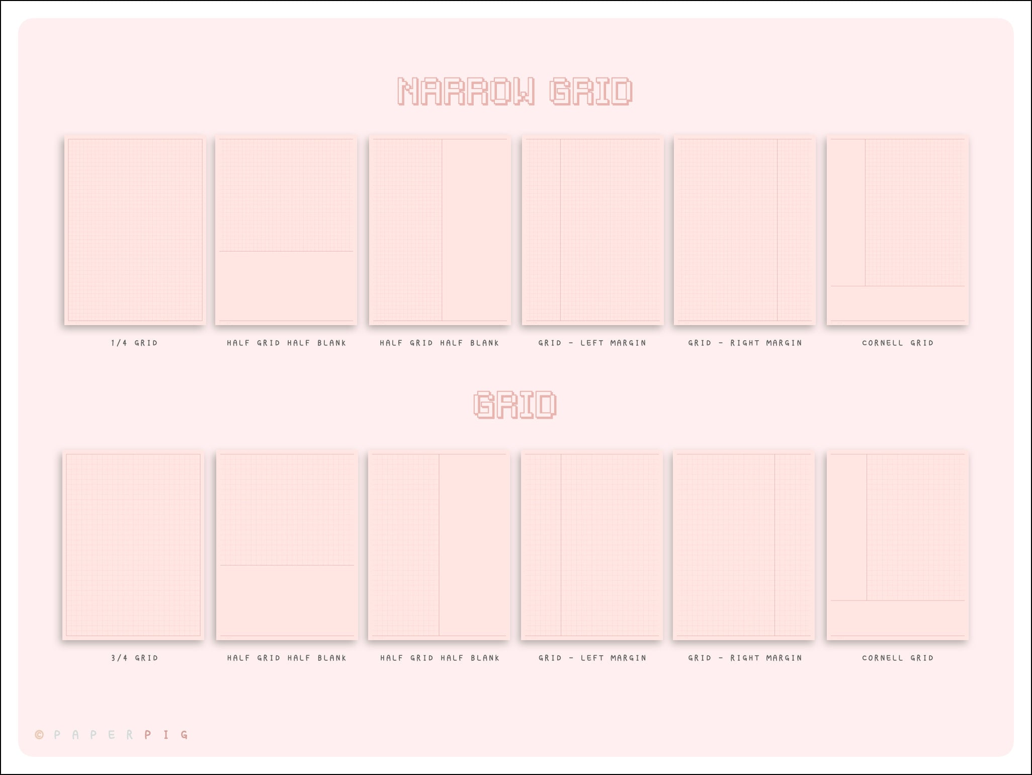 Digital Notepaper Templates | Student Notepaper | Notetaking Templates ...