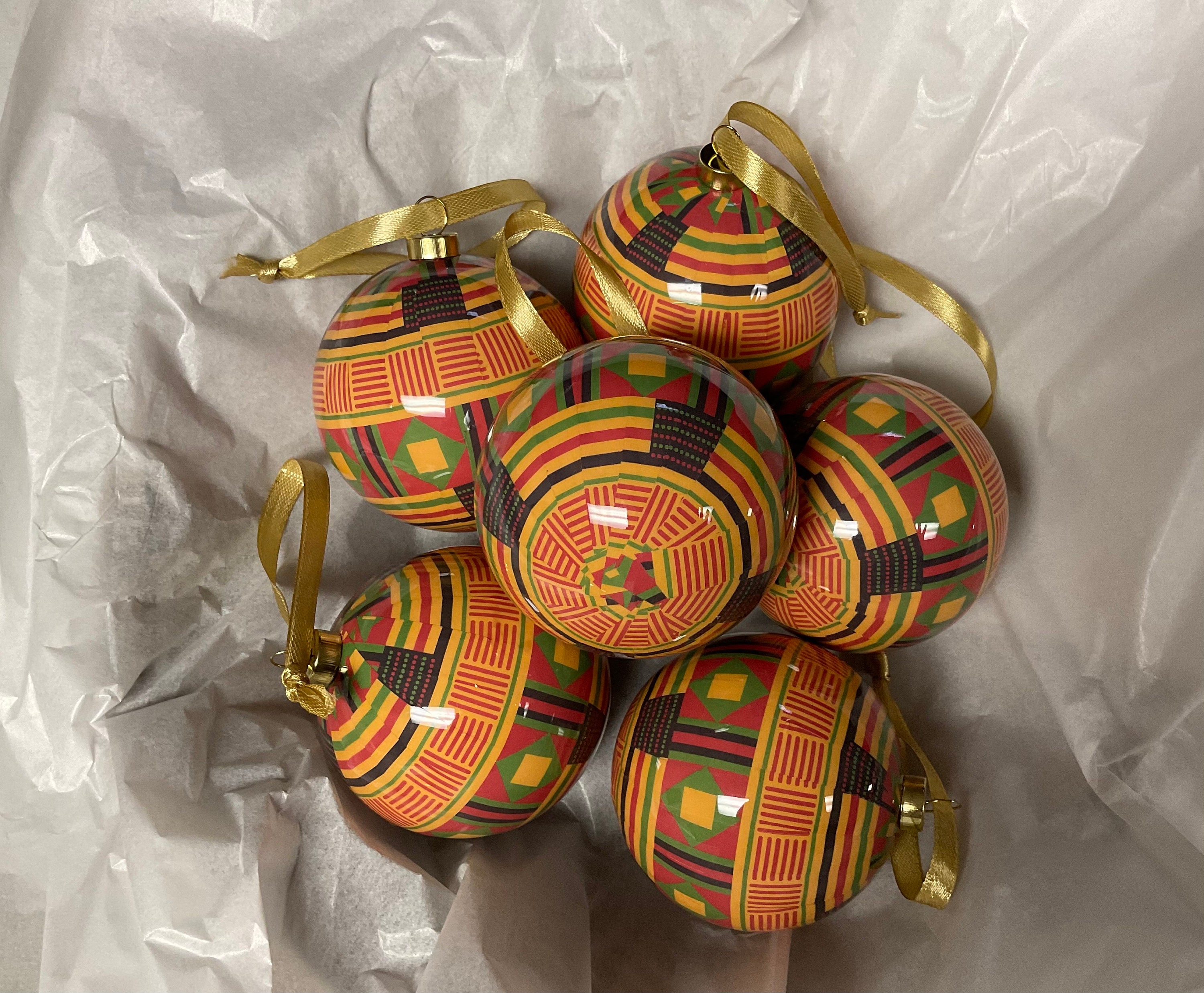 African Inspired Ornaments - African American Christmas Ornaments ...