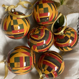 African Inspired Ornaments African American Christmas Ornaments ...