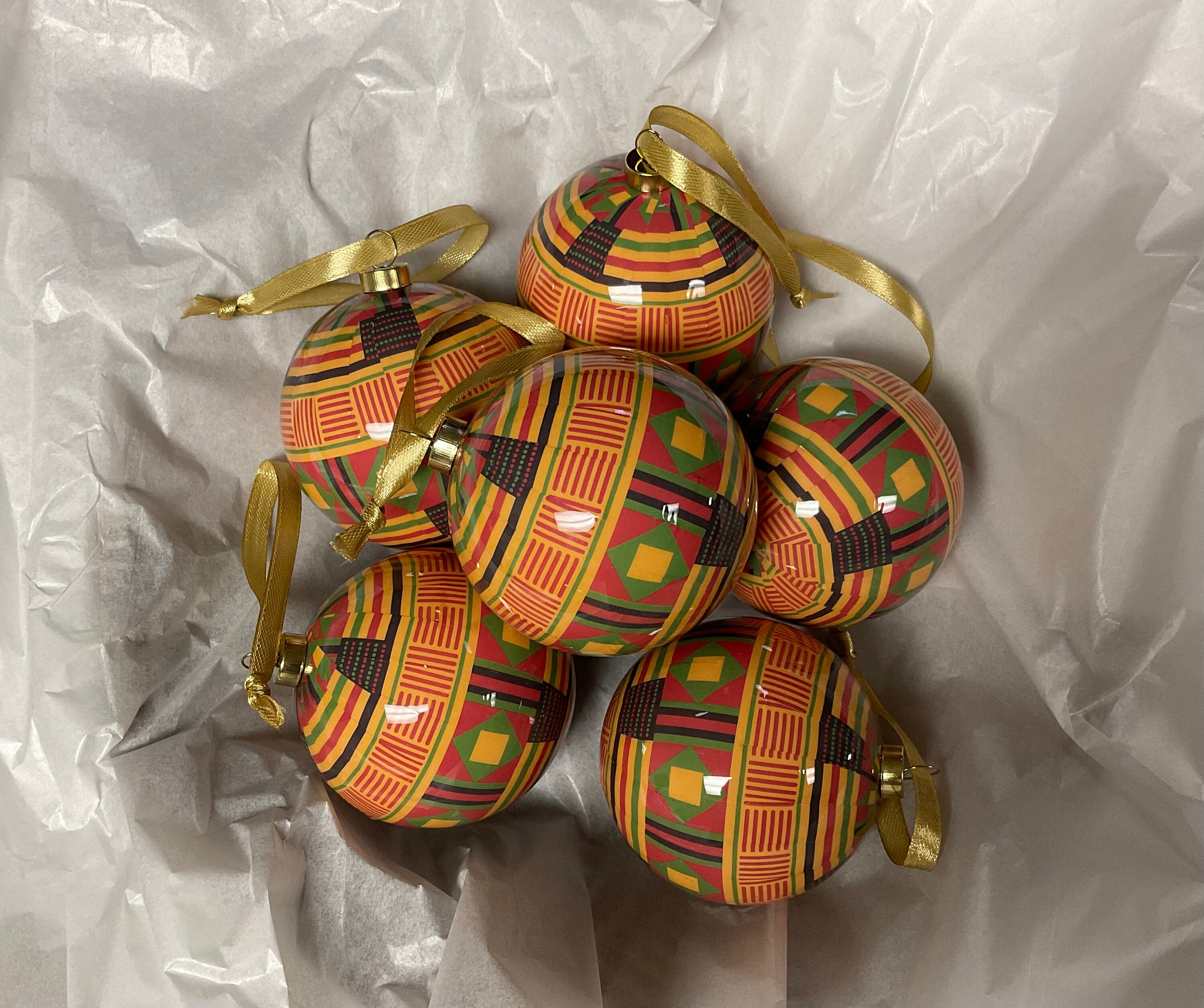 African Inspired Ornaments - African American Christmas Ornaments ...