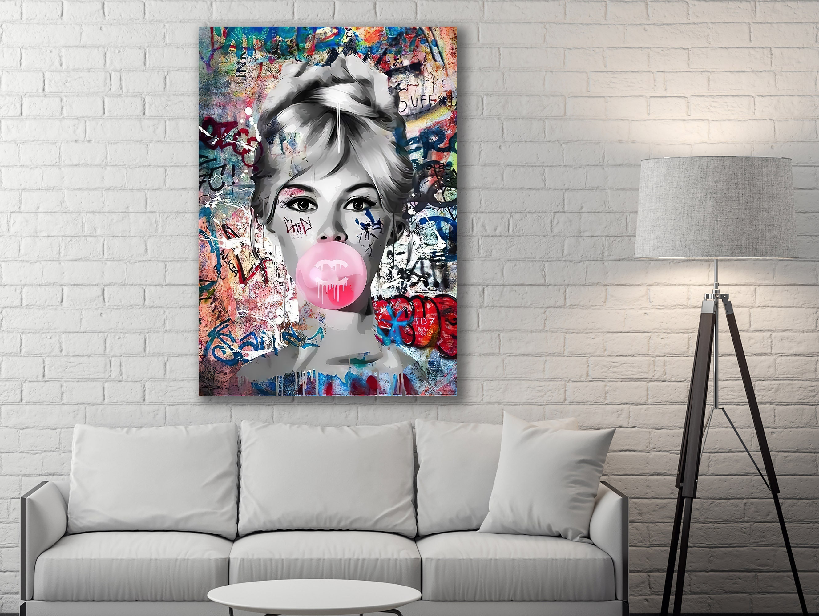 Brigitte Bardot Bubble Gum Poster, Brigitte Bardot Art Poster sold by ...